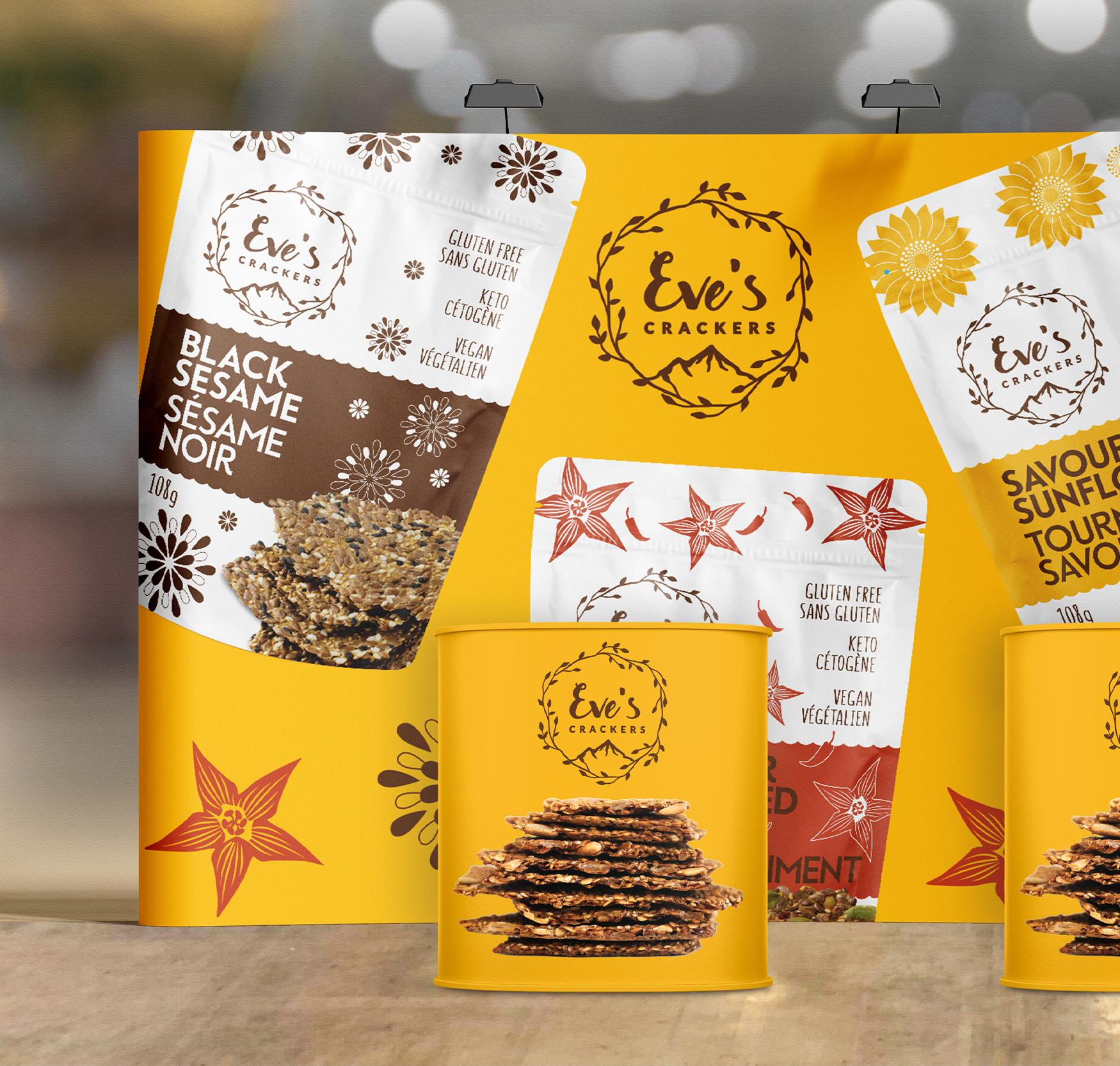 Eve's Crackers | Vancouver Package Design